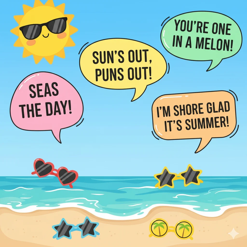 210+ Funny Summer Puns That’ll Brighten Your Day – 2025