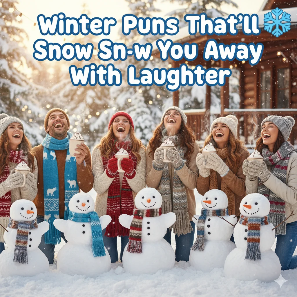 Winter Puns That Are Snow Funny ️😂