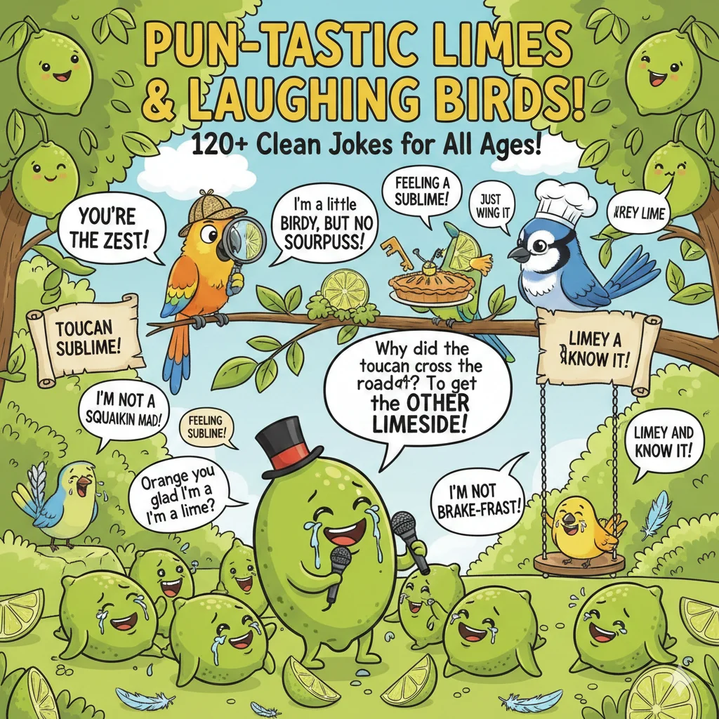 Hilarious Lime Puns to Make You Laugh 2025