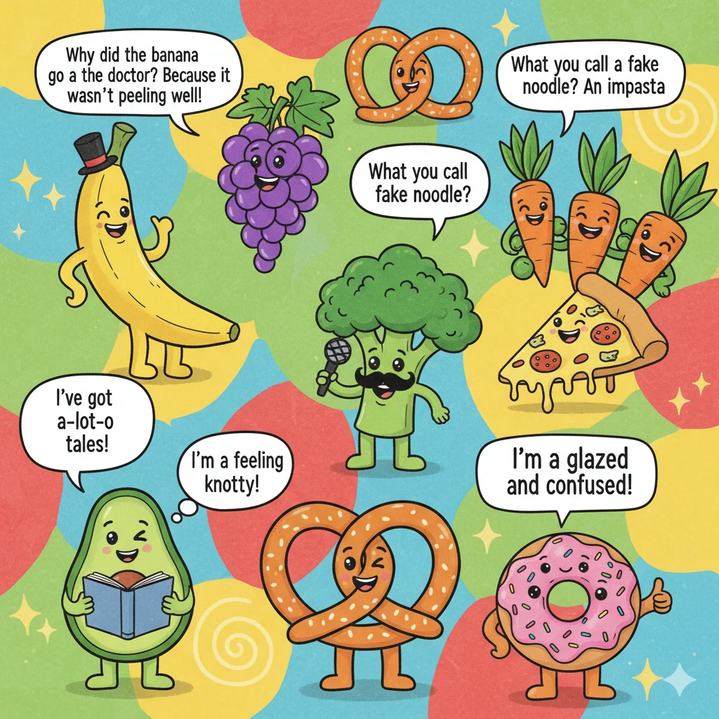 Funny Food Puns That’ll Leave You Laughing Out Loud – 2025