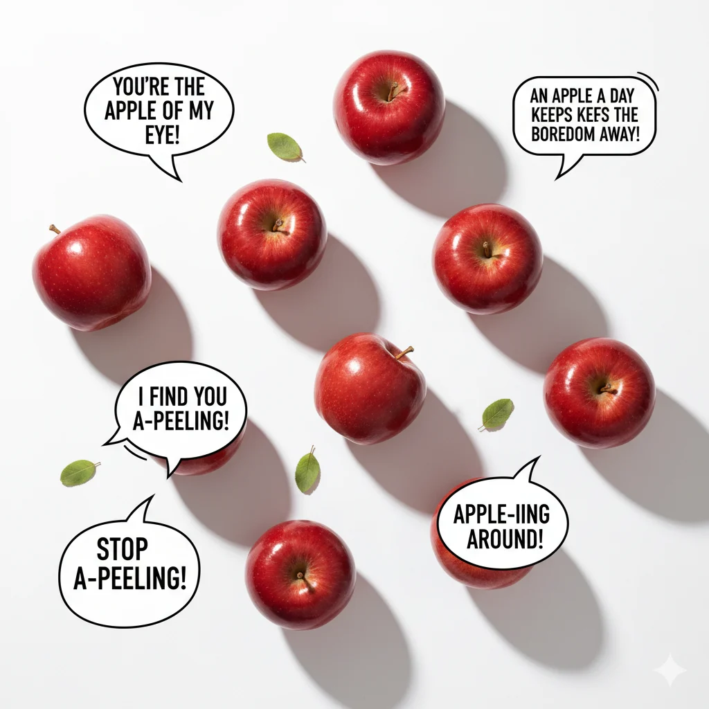 Apple Puns That Are Core-Level Funny 2025