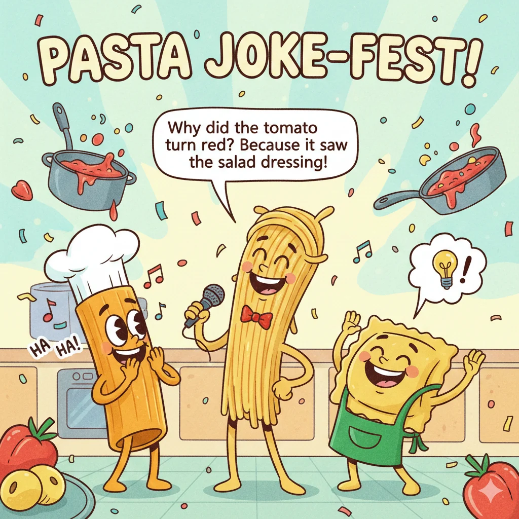 Witty Pasta Puns That Will Make You Smile 🍝😜