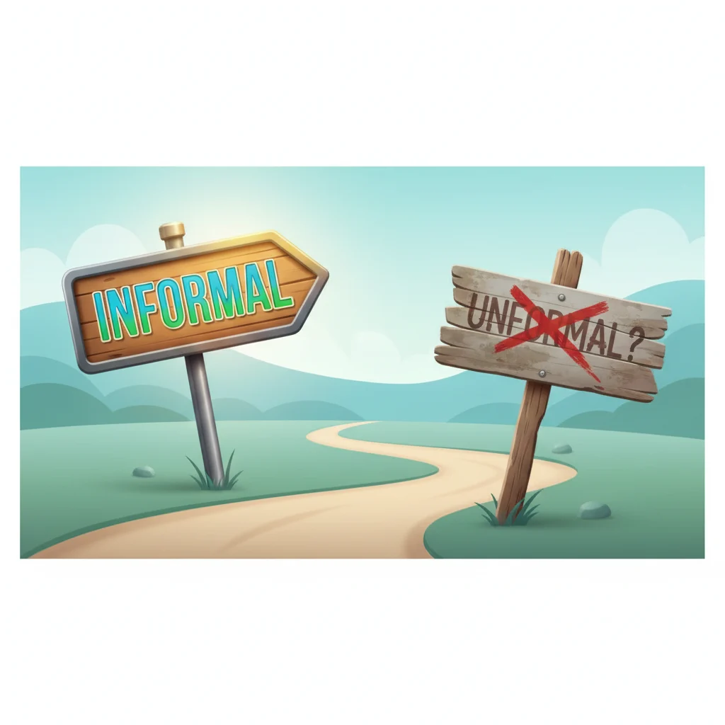 Unformal or Informal: The Shocking Correct Choice
