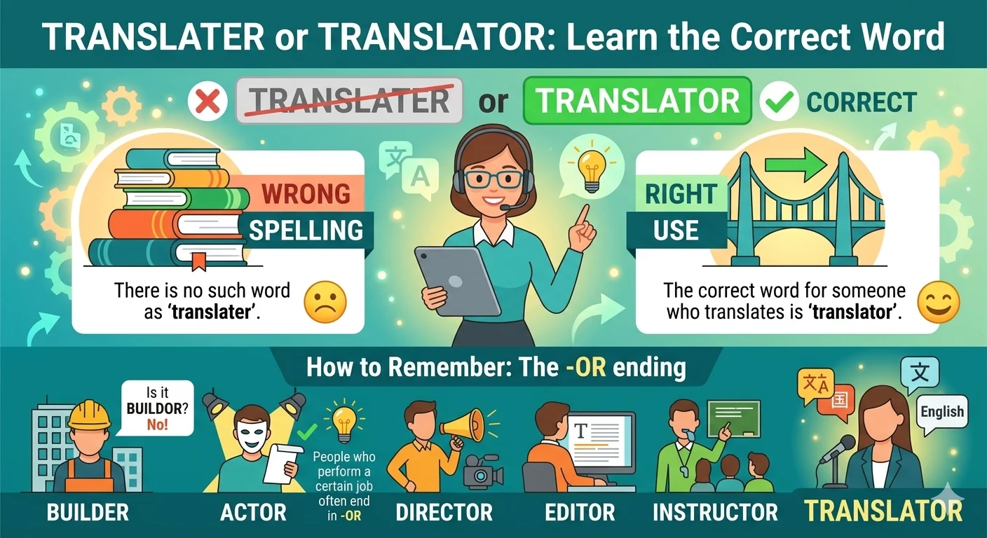 Translater or Translator: Learn the Correct Word 📖